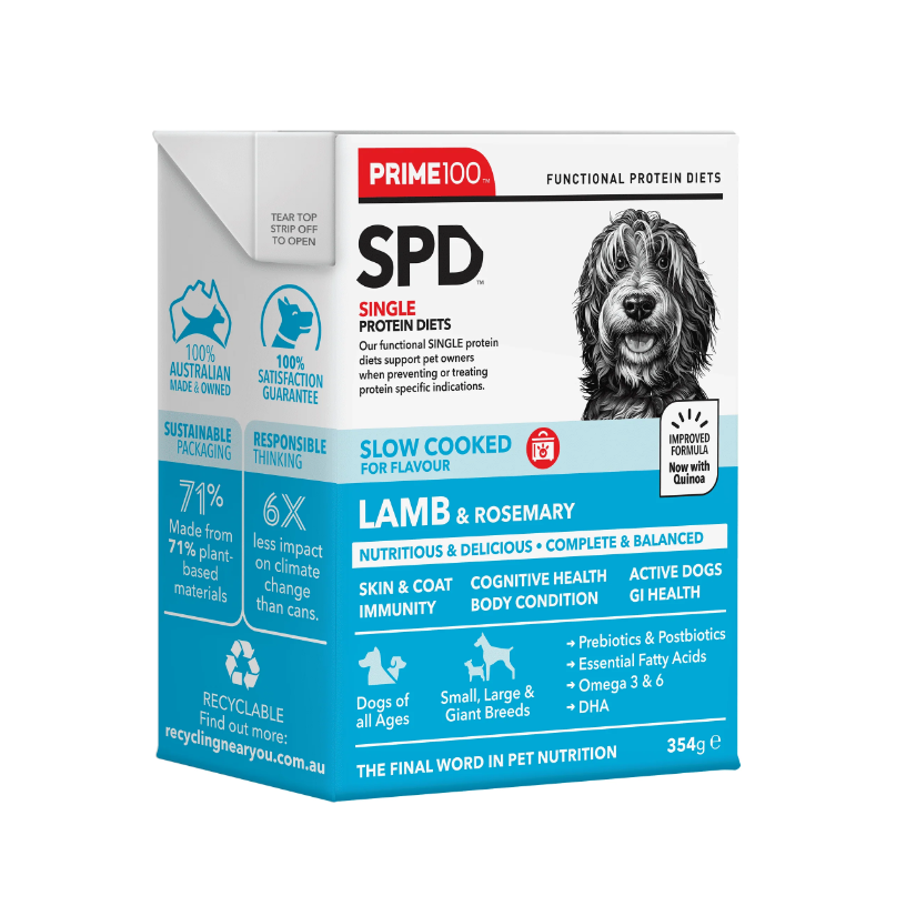Prime SPD Slow Cooked Lamb & Rosemary – Tails Pet Centre