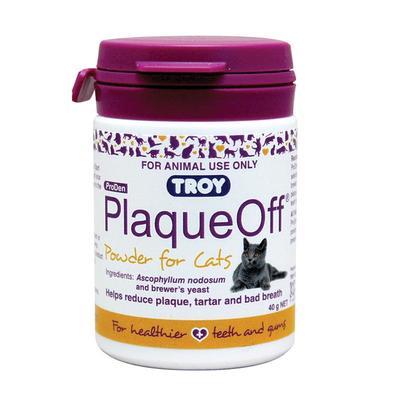 Troy Plaque Off Cat 40g – Tails Pet Centre